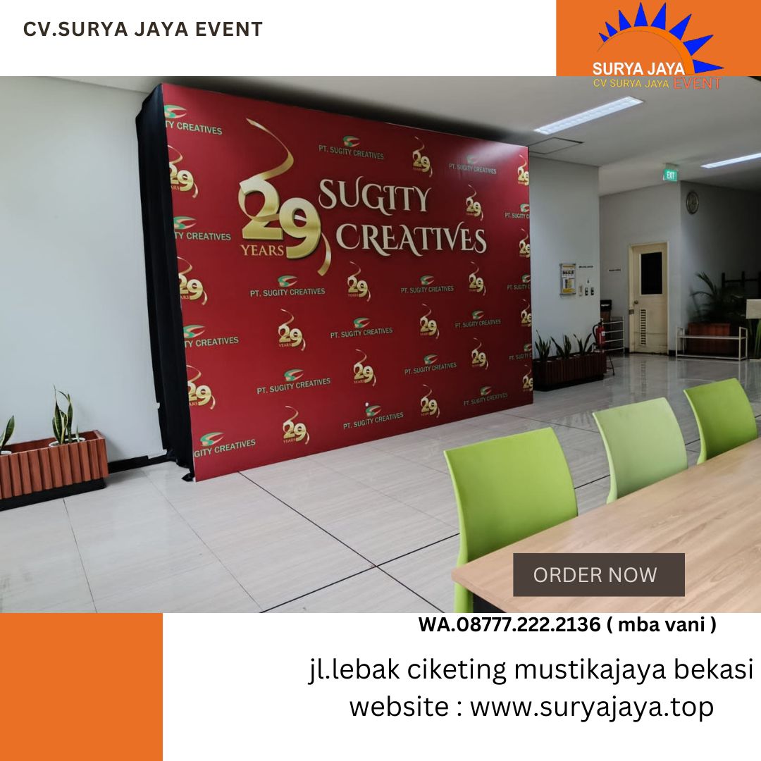 Sewa Aneka Type dan Ukuran Backdrop Area Jakarta Harga Murah – Surya ...