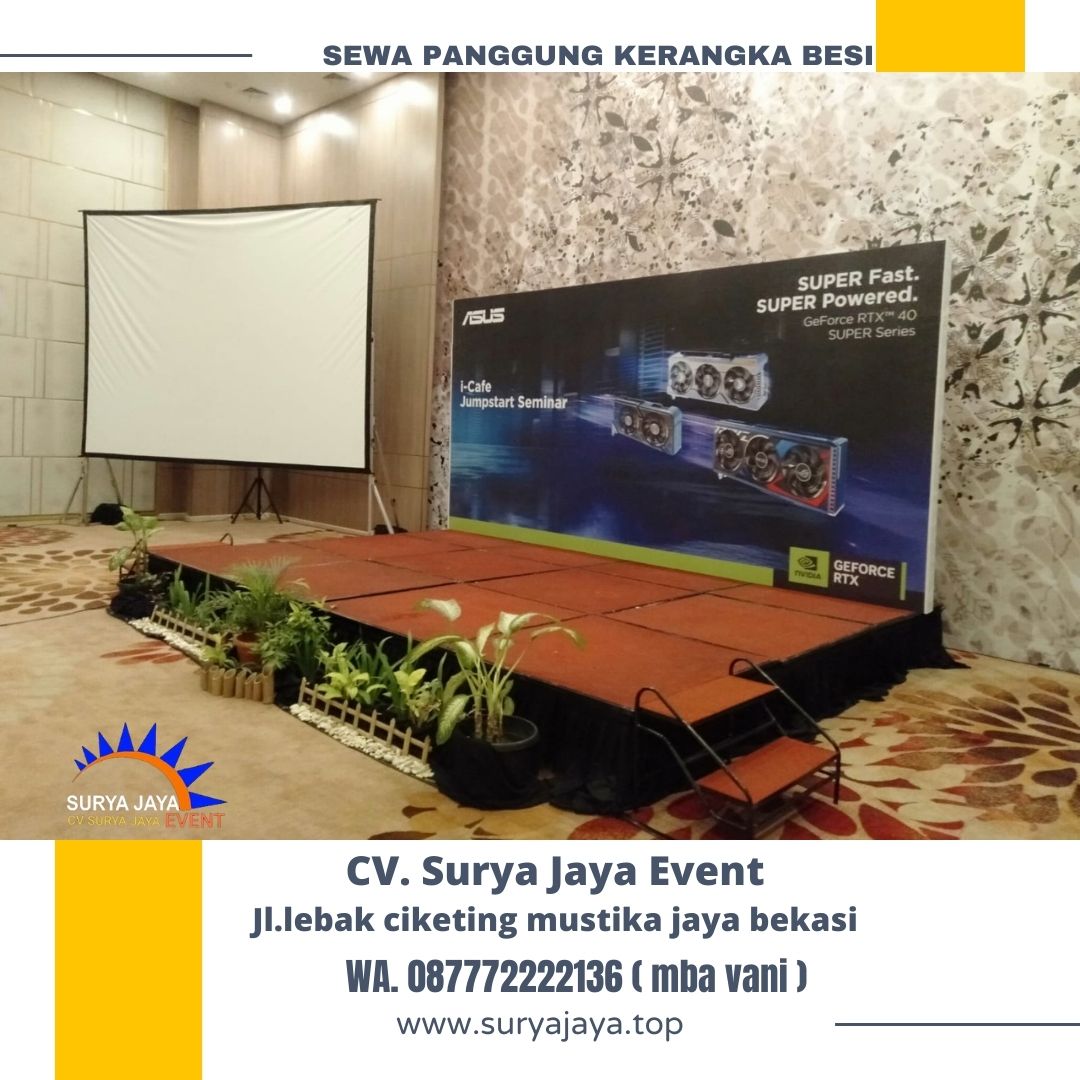 Sewa Panggung Kerangka Besi Kokoh Jakarta – Surya Jaya Rental Equipment ...