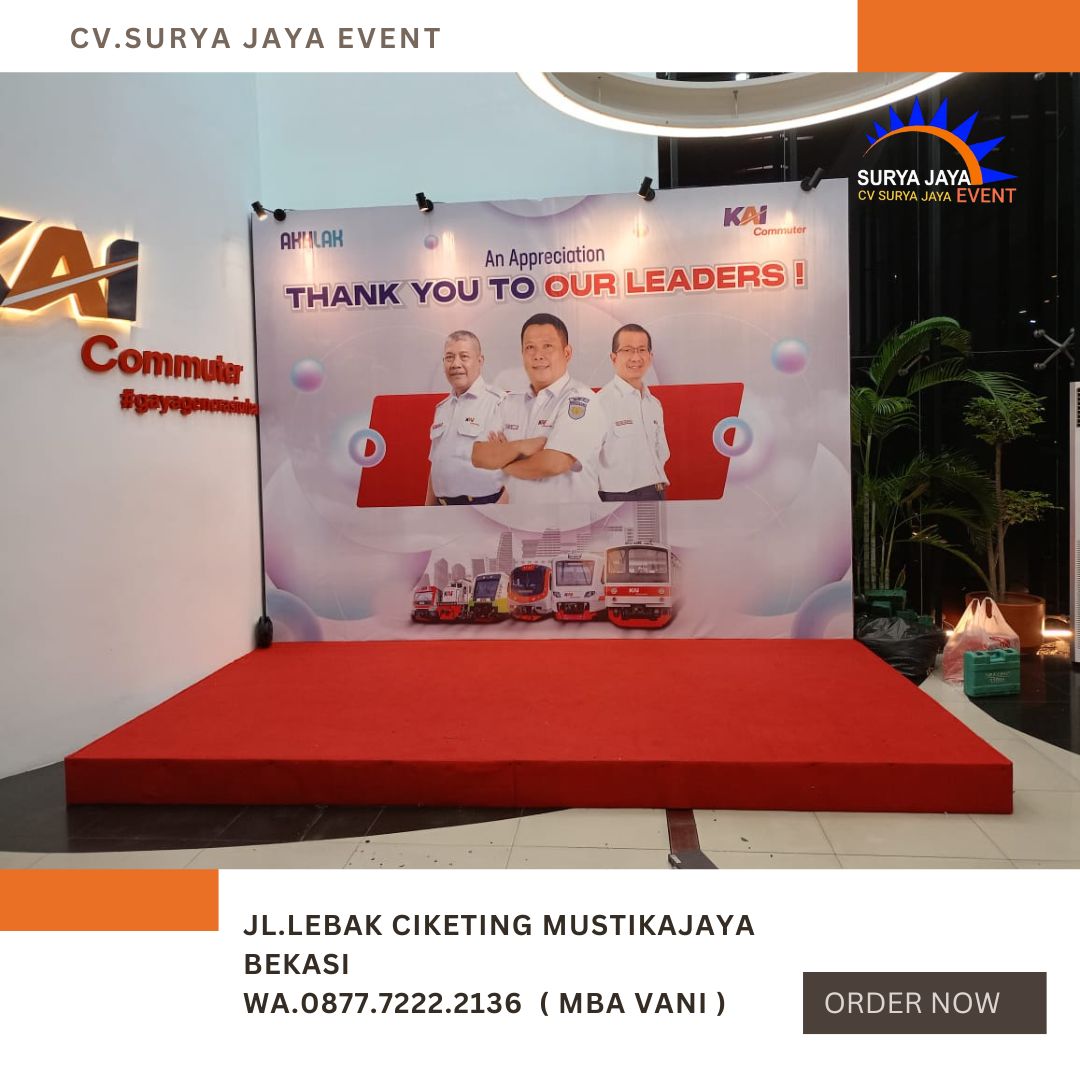Sewa Set Panggung Dan Backdrop Kotak Jakarta – Surya Jaya Rental ...
